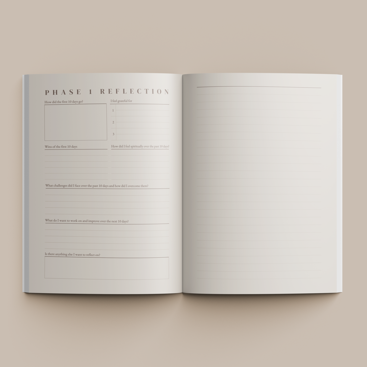 Dawn till Dusk Ramadan Planner – Rays Of Light