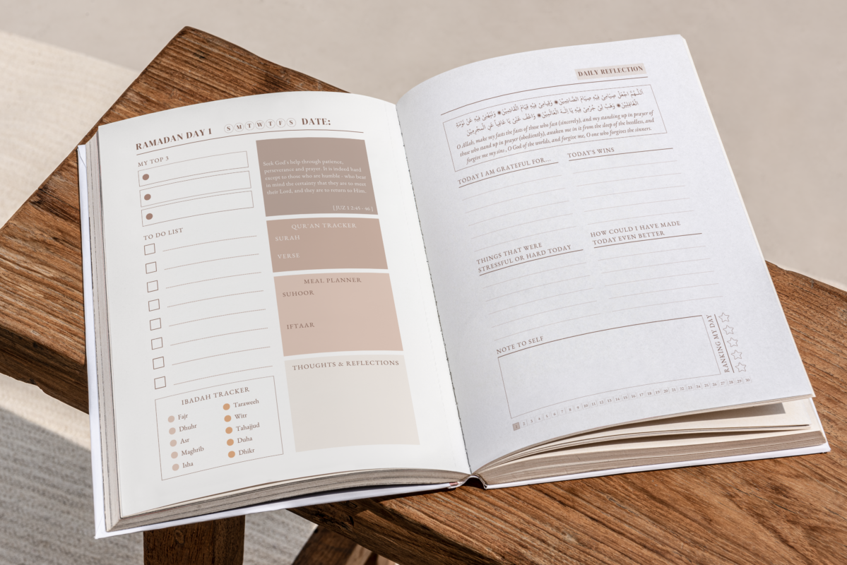 Dawn till Dusk Ramadan Planner – Rays Of Light