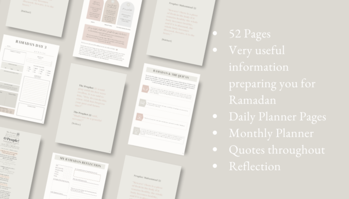 Dawn till Dusk Digital Ramadan Planner – Rays Of Light