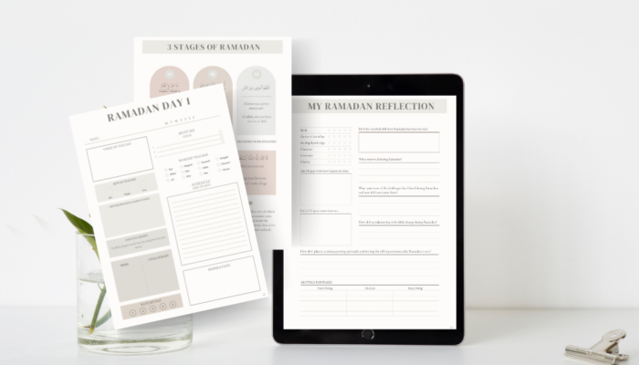 Dawn till Dusk Digital Ramadan Planner – Rays Of Light